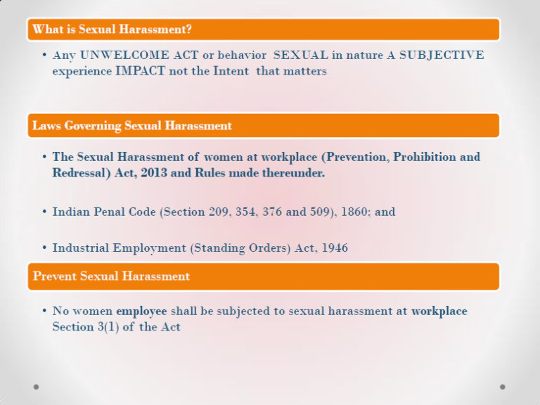 Prevention Of Sexual Harassment Rajhans Consultants And Technocrats